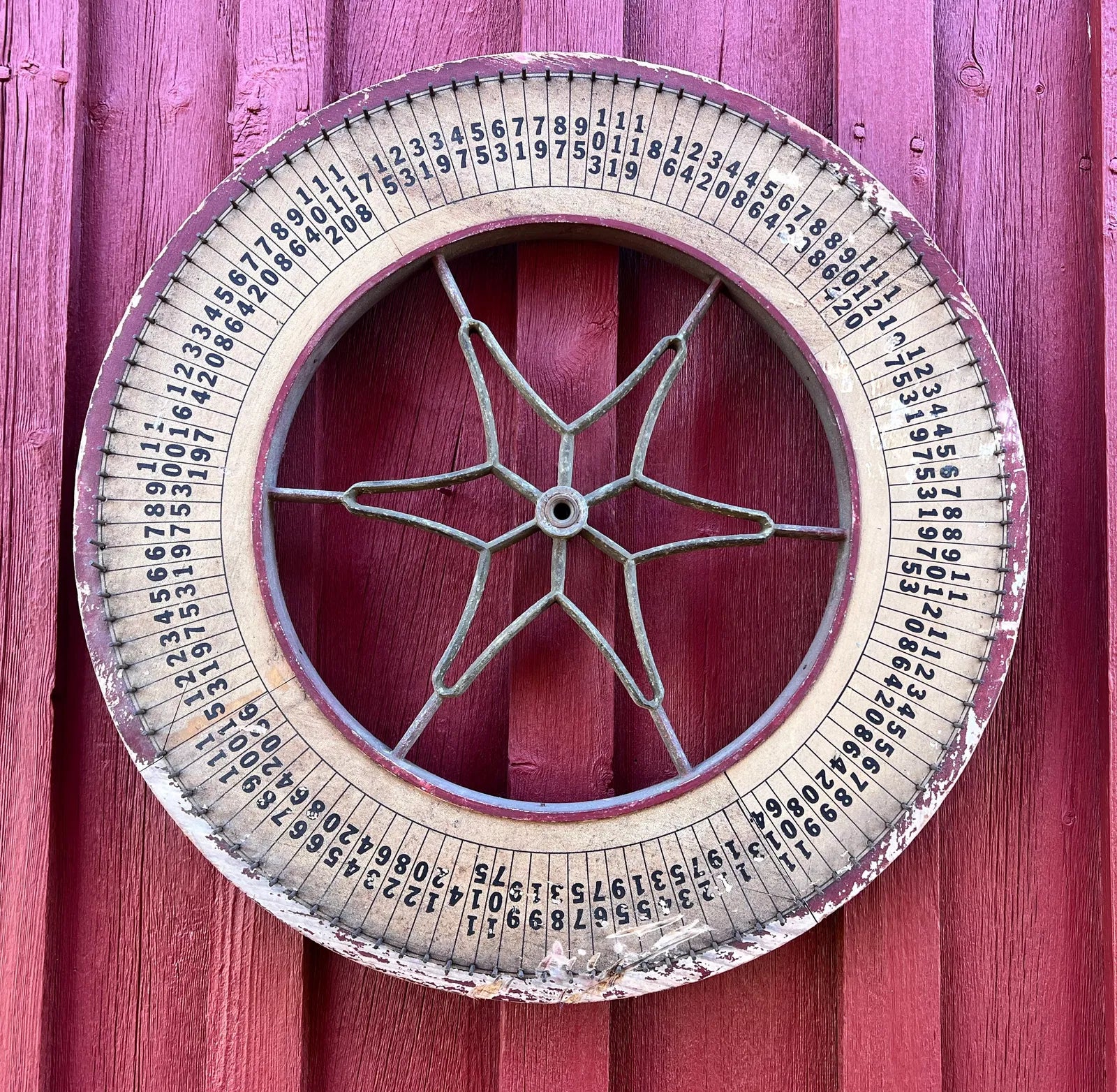 Antique Wheel of Chance – AUGUST