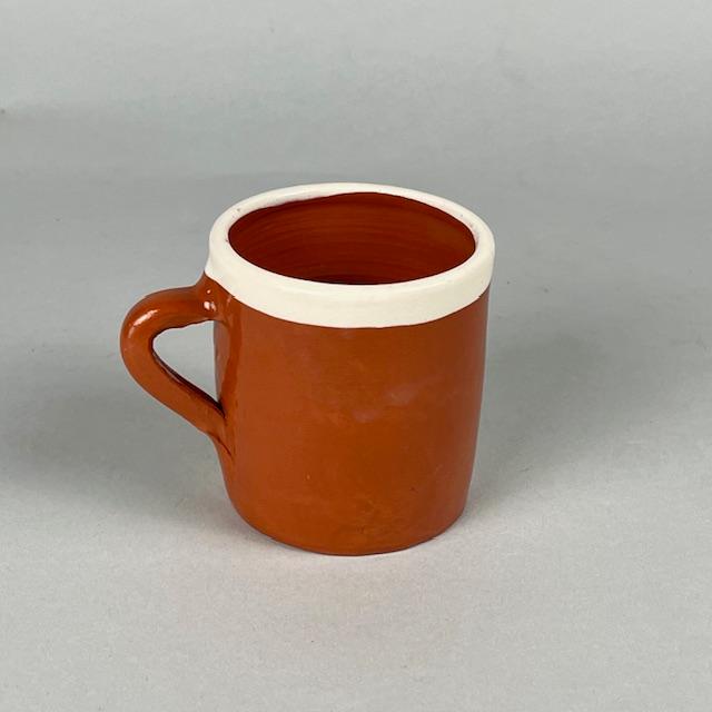 White Rim Mug – AUGUST